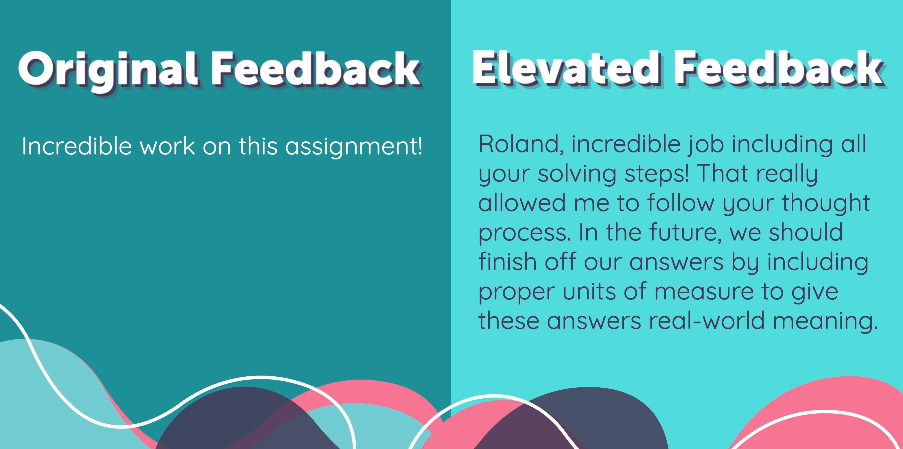 4 Strategies to Elevate Feedback