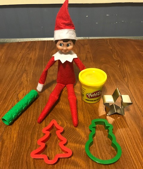 Learning with Elf on the Shelf
